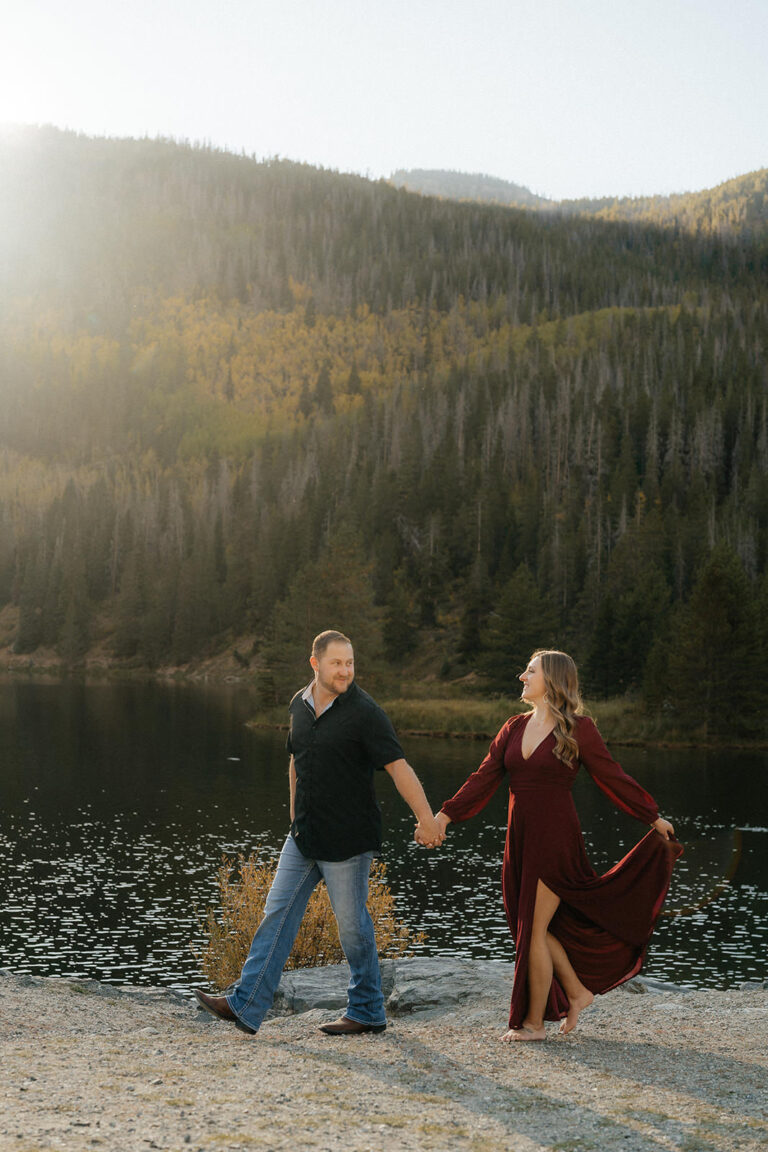 Colorado Engagement Photos in Vail - Colorado Wedding Photographer